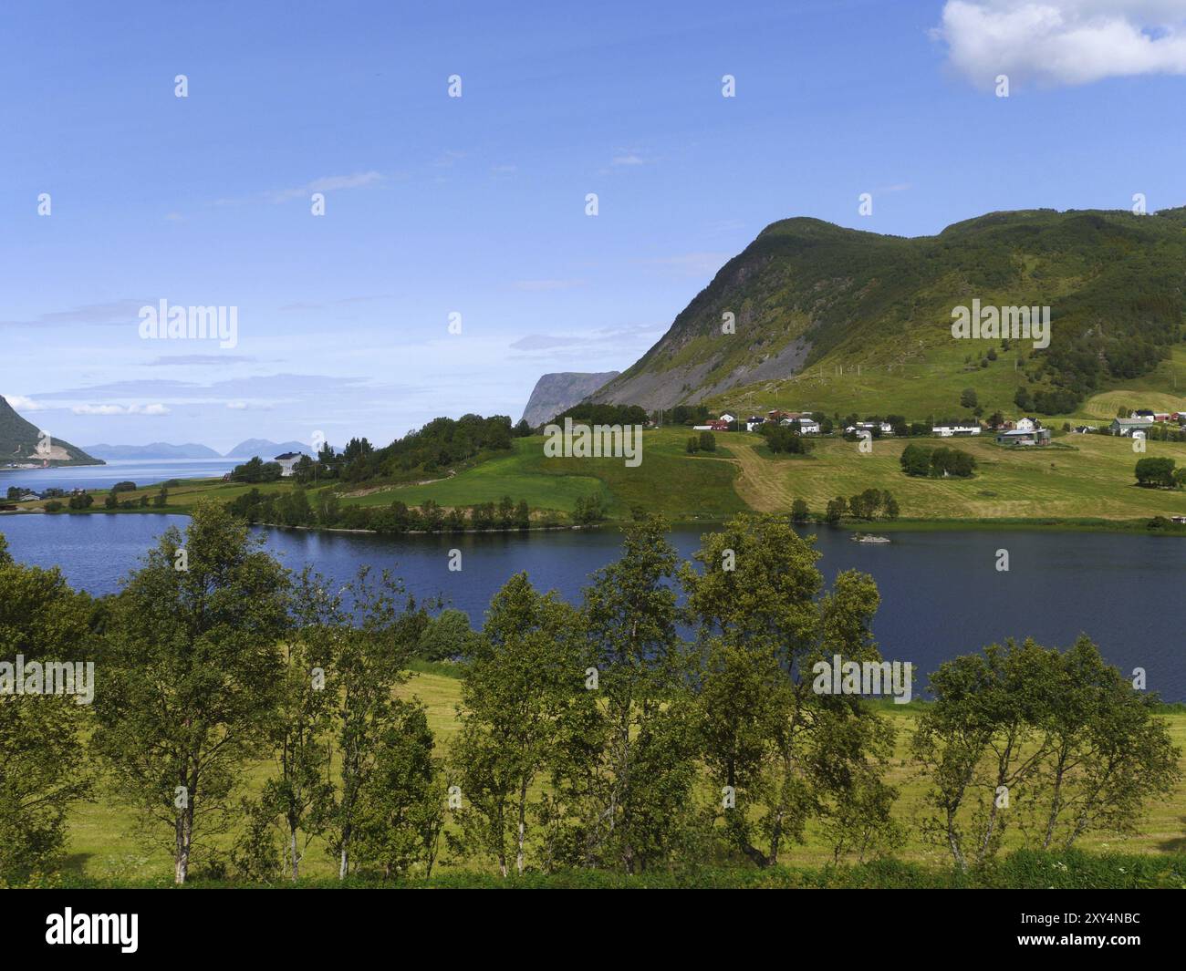 Kasfjord is a village in the municipality of Harstad in Troms County ...