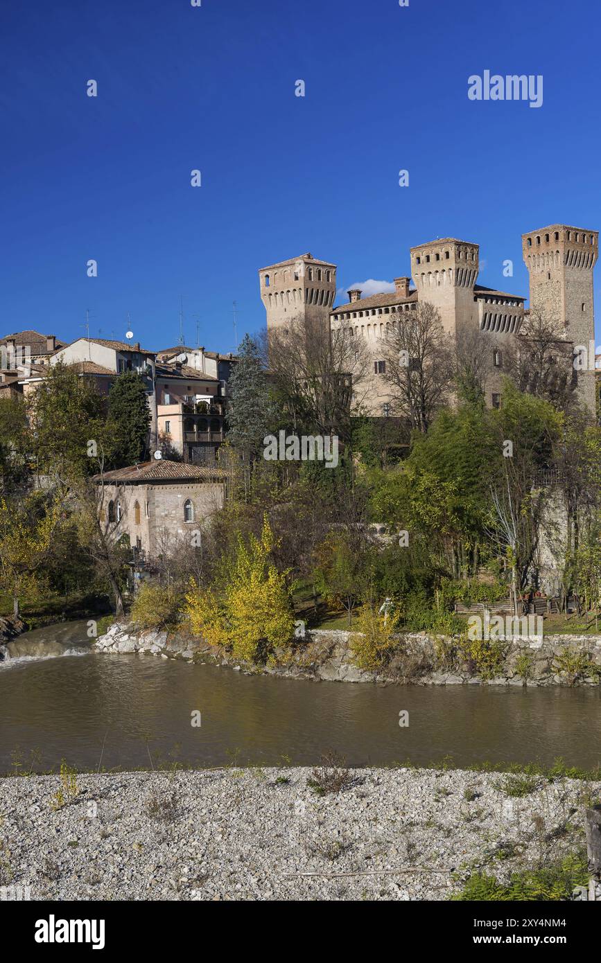 Ancient medieval castle situated in Vignola, near Stock Photo - Alamy