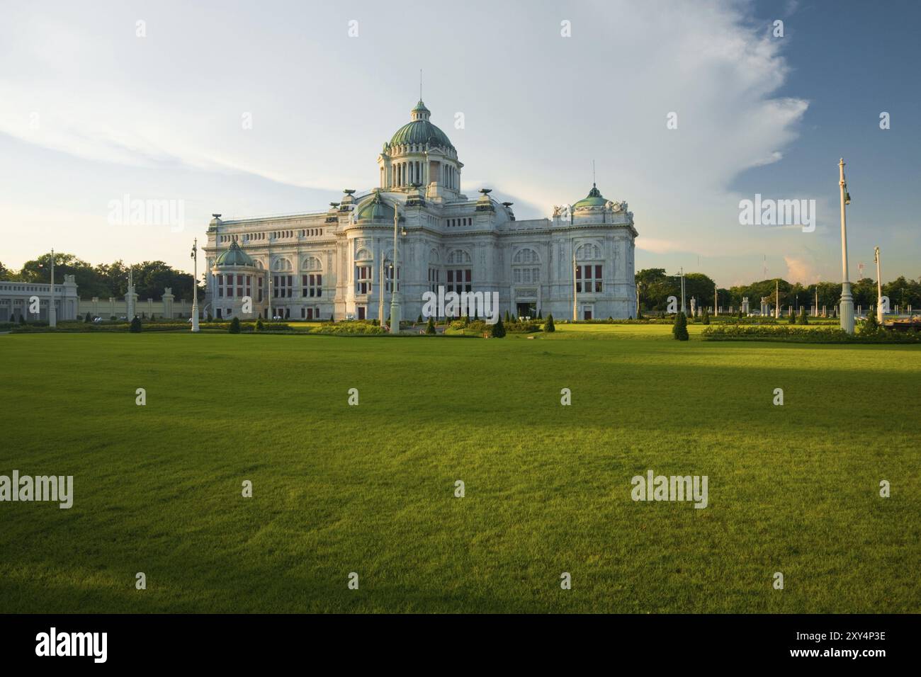 The Ananta Samakhom Throne Hall in Dusit Palace, part of the royal complex used as reception ...