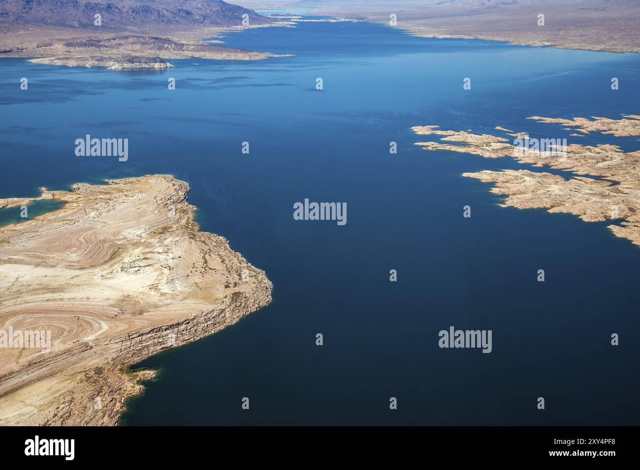 Aerial view of Lake Mead Stock Photo - Alamy