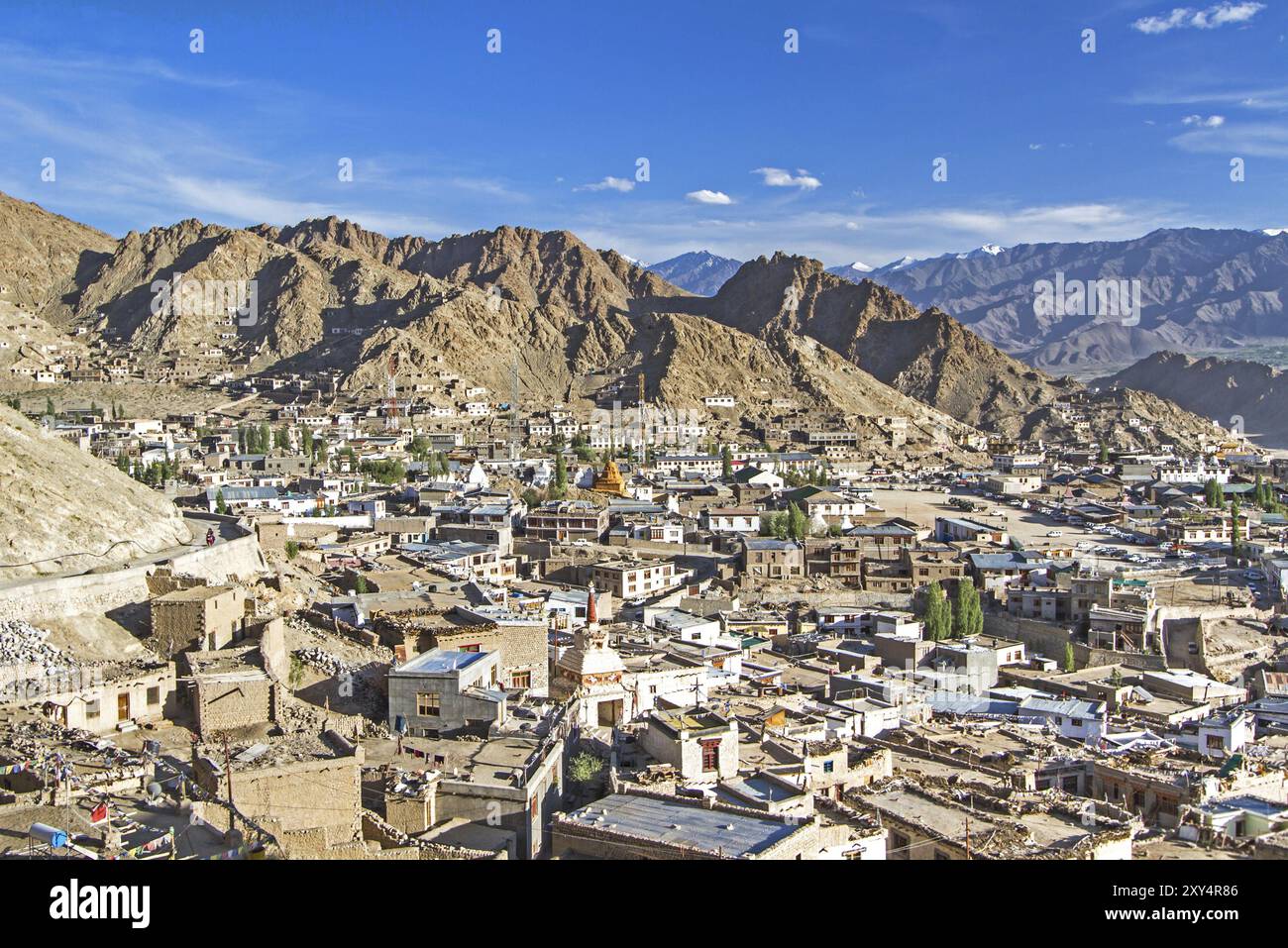 The city of Leh in Ladakh, northern India Stock Photo - Alamy