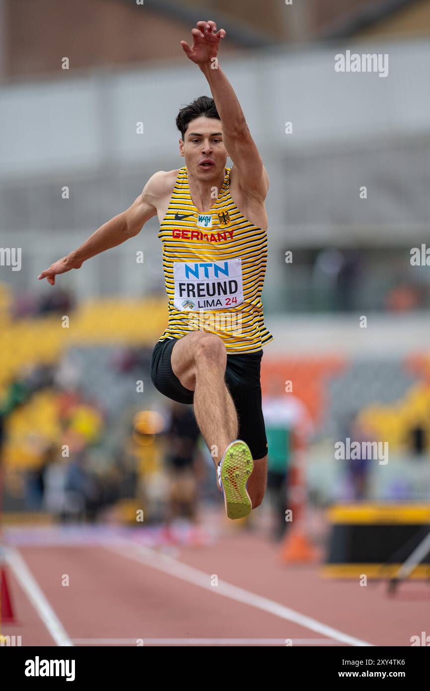 Steven FREUND (LAC Erdgas Chemnitz) , GERMANY, Triple Jump Men PER ...