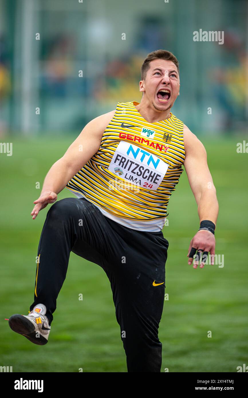 Shaun-Paul FRITZSCHE (SV Vorwärts Zwickau) , GERMANY, Shot Put Men PER ...