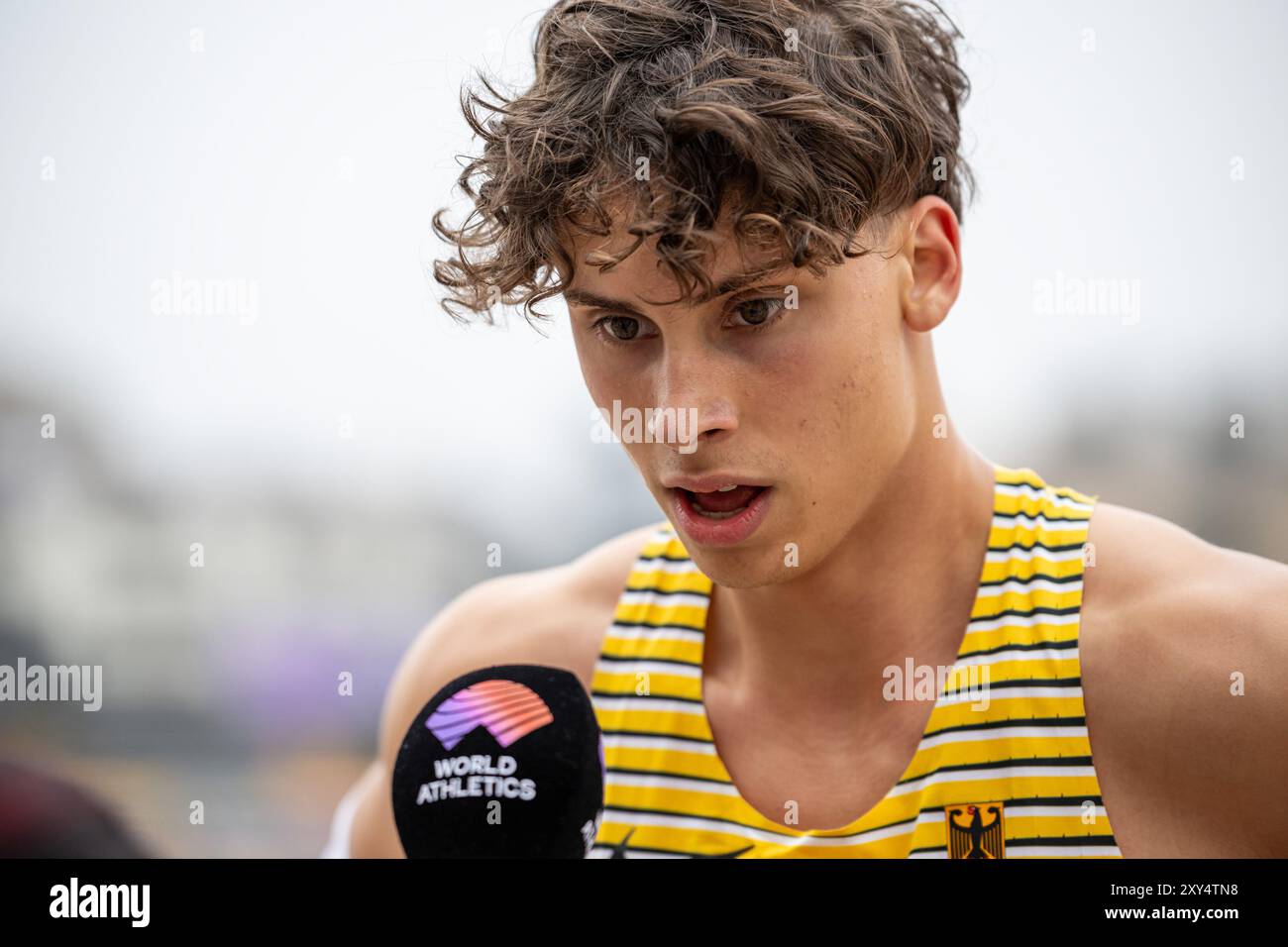 Cedric BARTH (SC Roennau 74), GERMANY, 4x400m Mixed Relay PER ...