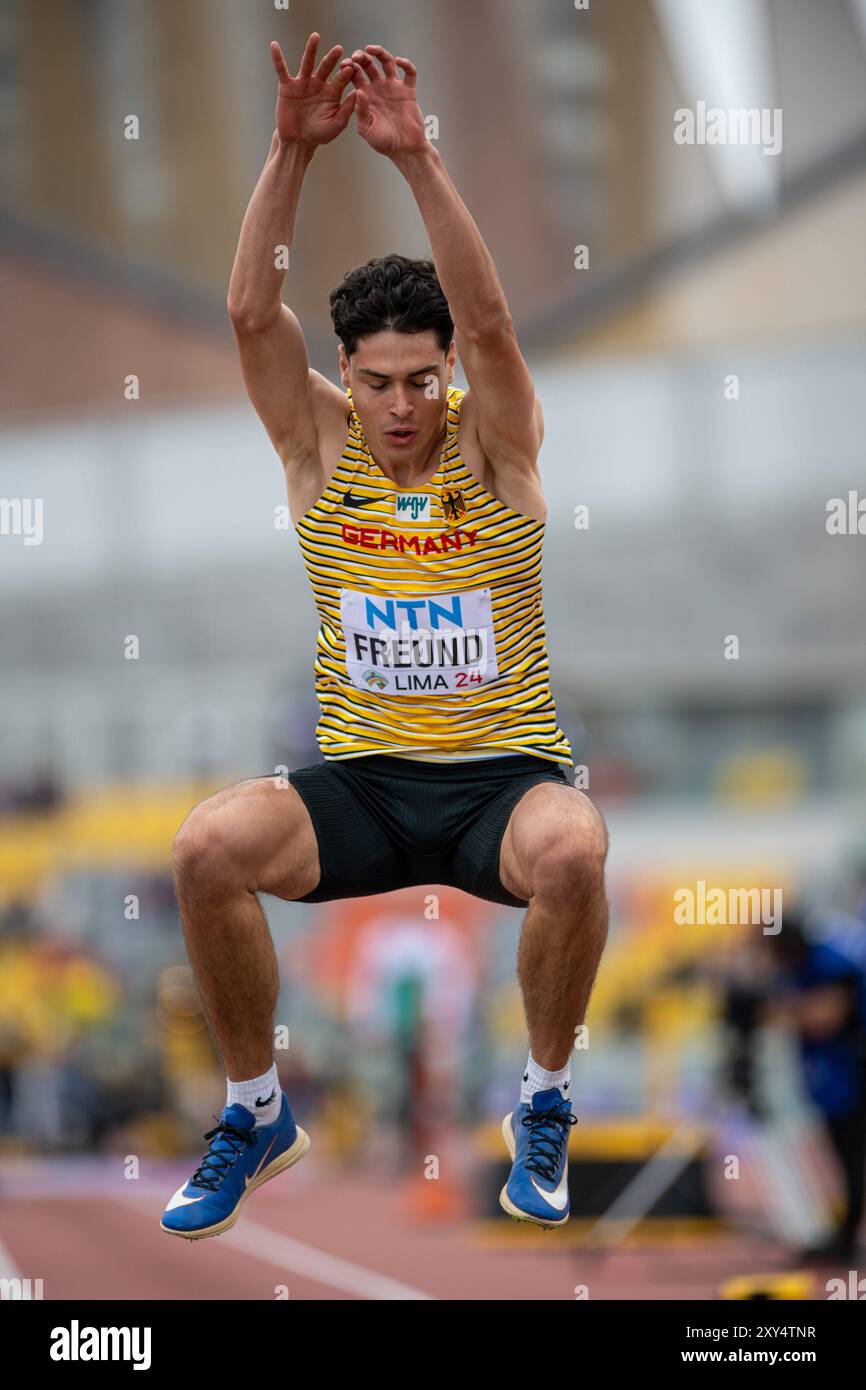 Steven FREUND (LAC Erdgas Chemnitz) , GERMANY, Triple Jump Men PER ...