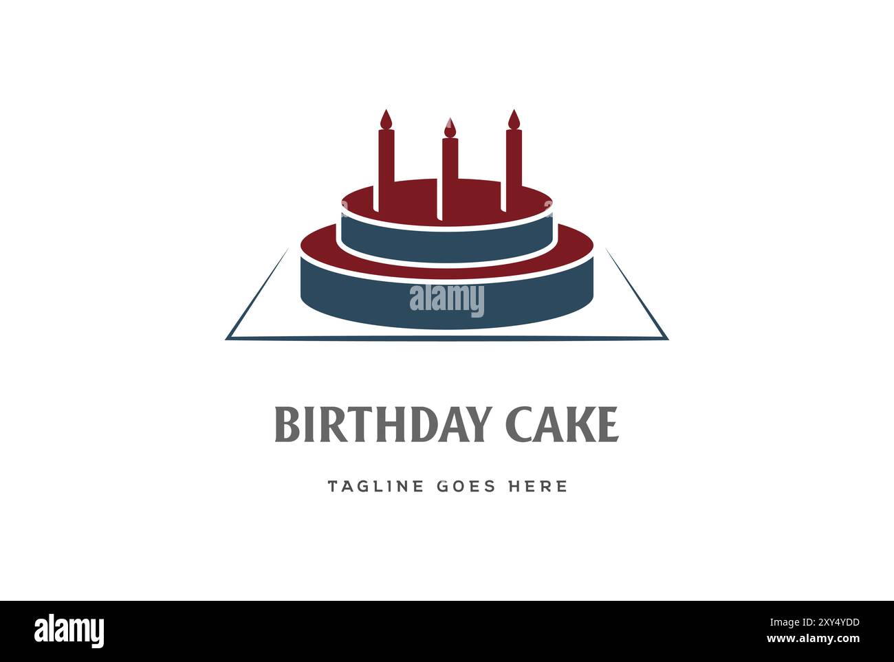 Wedding cake icon simple Cut Out Stock Images & Pictures - Alamy