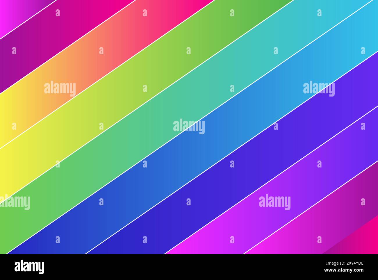 Colorful Rainbow Line Gradation Gradient 3D Background Design Vector ...