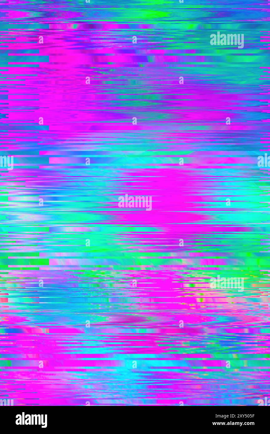 Computer error effect neon cyberpunk hi-res stock photography and ...