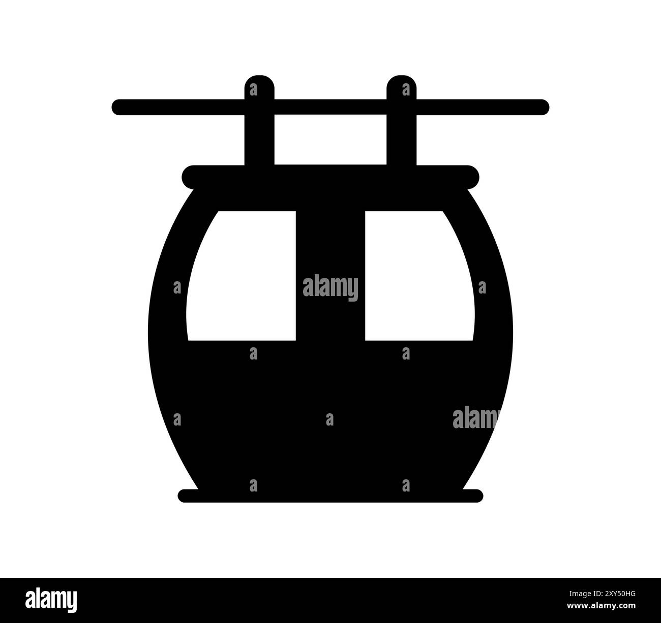 Cable car way on Cut Out Stock Images & Pictures - Alamy