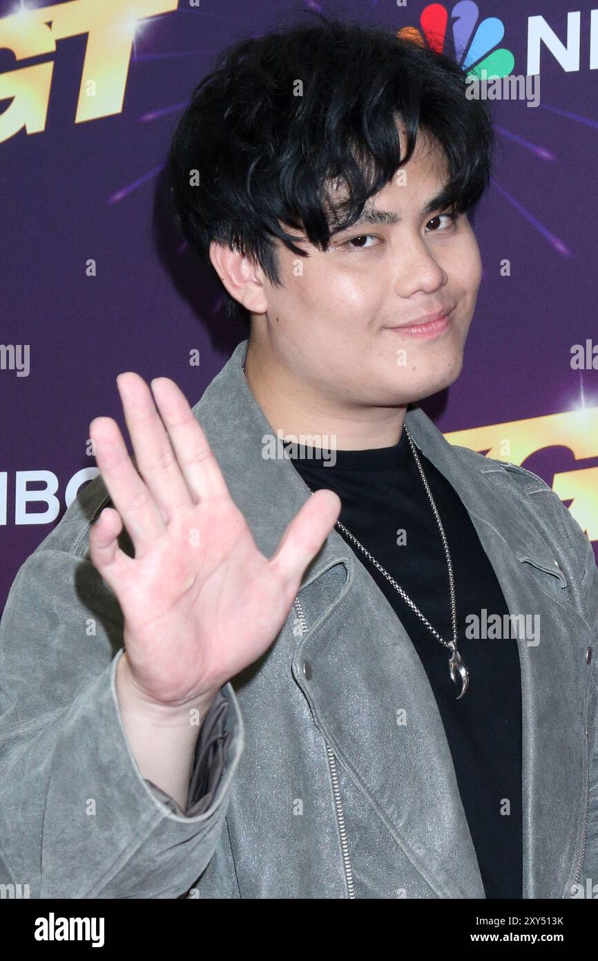 Pasadena, USA. 27, August, 2024. Pictured left to right, Sam Huang at ...