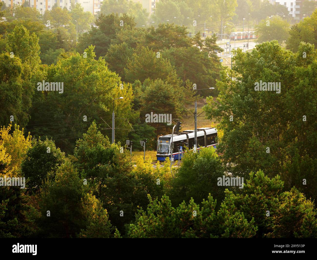 Pesa swing tram hi-res stock photography and images - Alamy