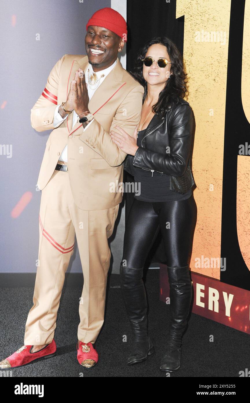 Ca. 27th Aug, 2024. Tyrese Gibson, Michelle Rodriguez at arrivals for ...