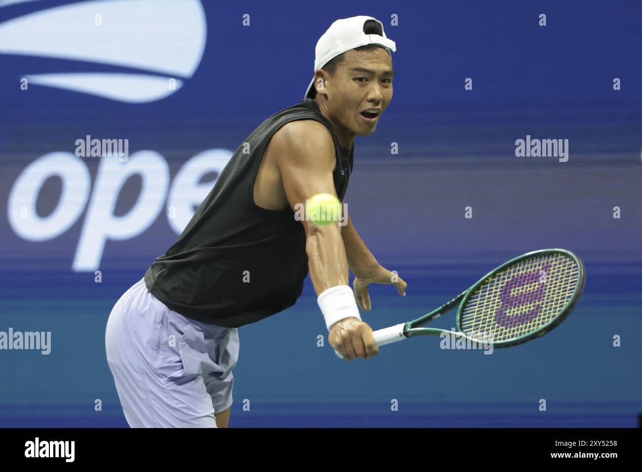 Li Tu of Australia during day 2 of the 2024 US Open, Grand Slam tennis ...