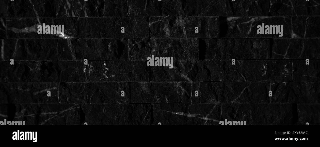 Rectangular cut out black white and grey organic marble wall texture ...