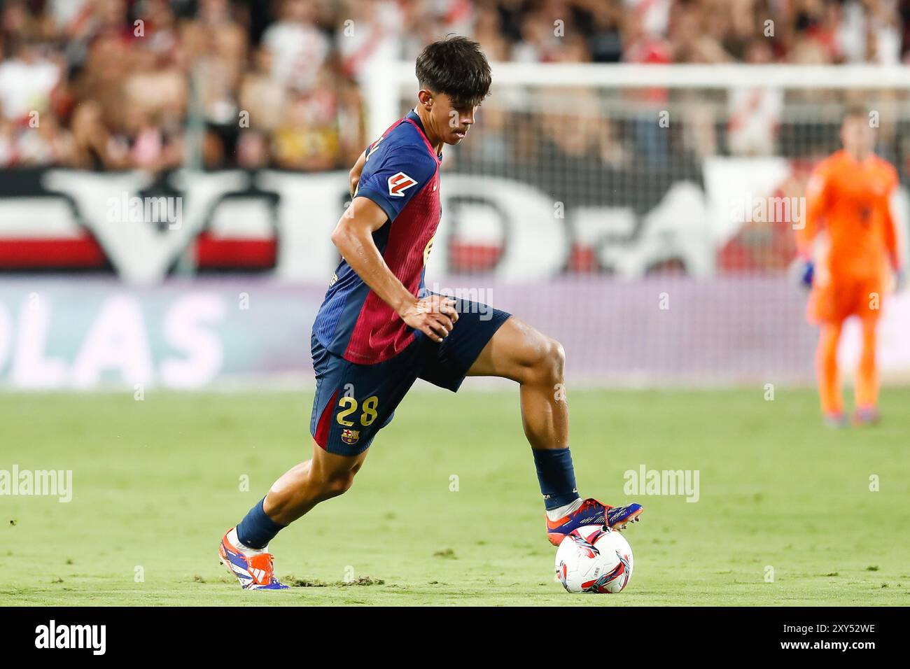 Marc Bernal of FC Barcelona during the Spanish championship La Liga ...