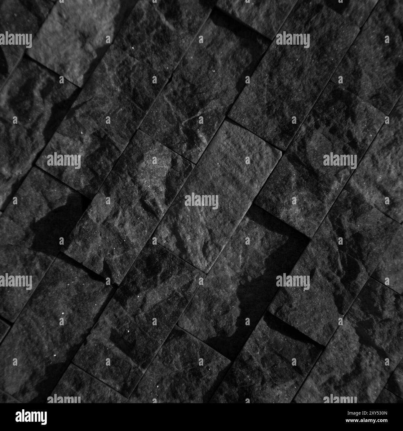 Black polished limestone Black and White Stock Photos & Images - Alamy