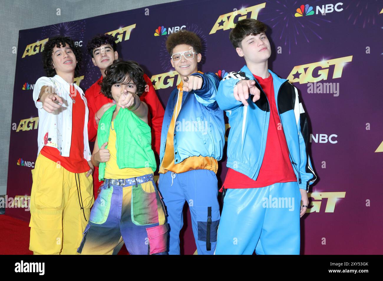 Pasadena, USA. 27th Aug, 2024. LOS ANGELES - AUG 27: Latin boy band ...