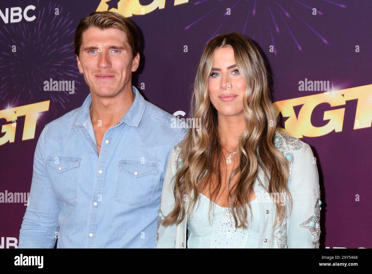 Ca. 27th Aug, 2024. The Reklaws, Stuart Walker, Jenna Walker at arrivals for AMERICA'S GOT ...