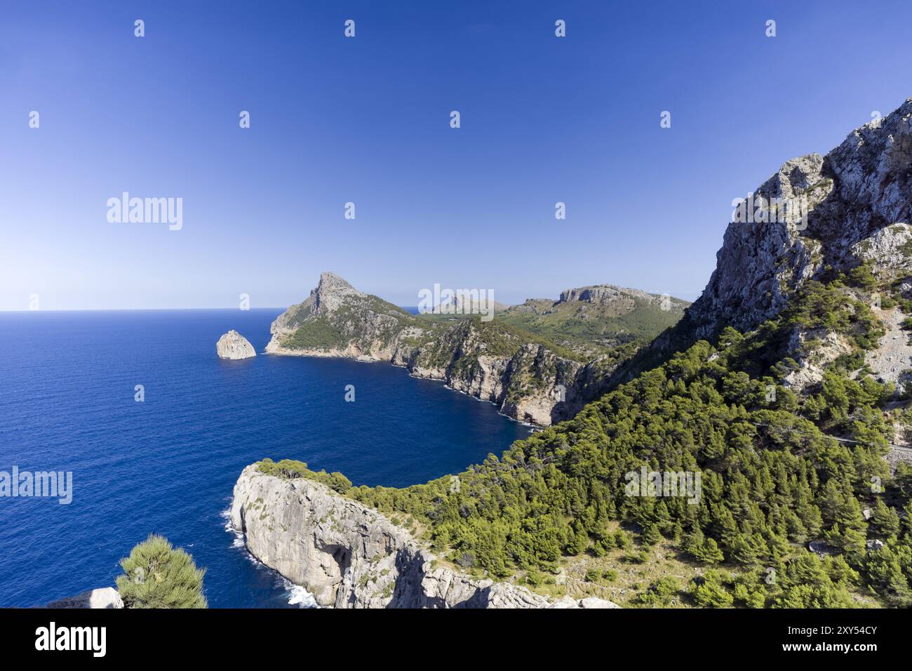 The eastern end of the formentor peninsula hi-res stock photography and ...