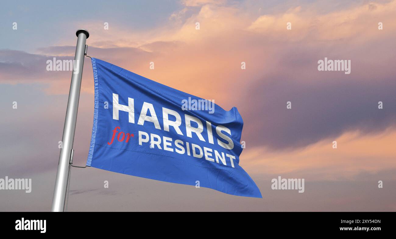 Kamala Harris 2024 presidential campaign Stock Photo - Alamy