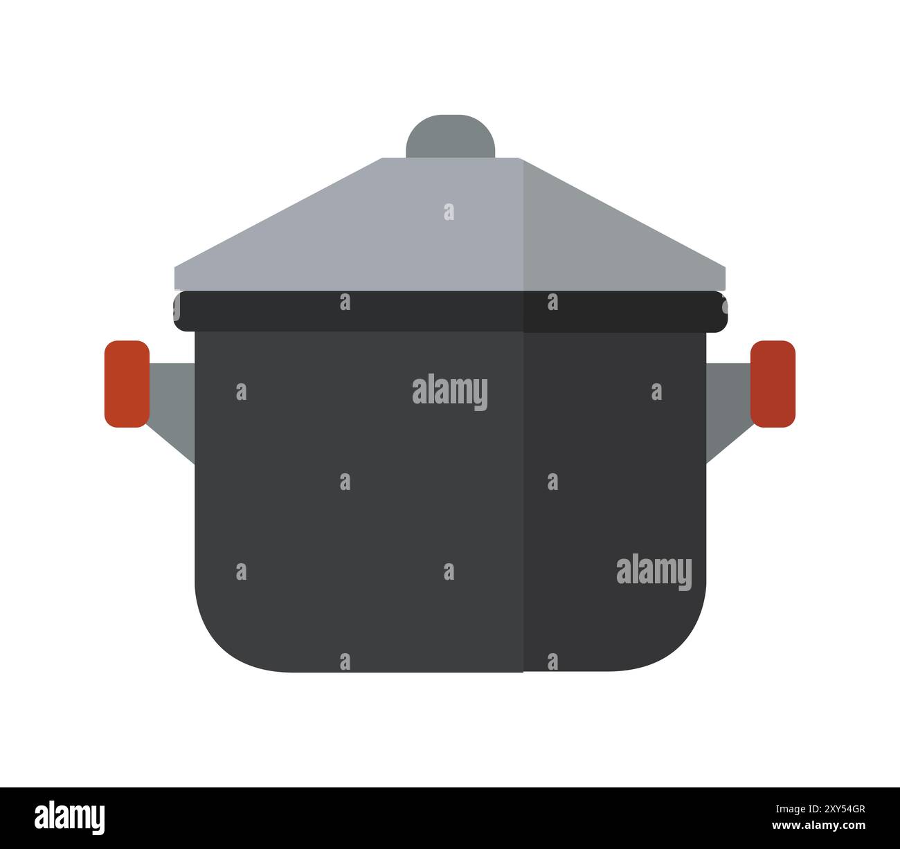 Icon pot utensil Cut Out Stock Images & Pictures - Alamy