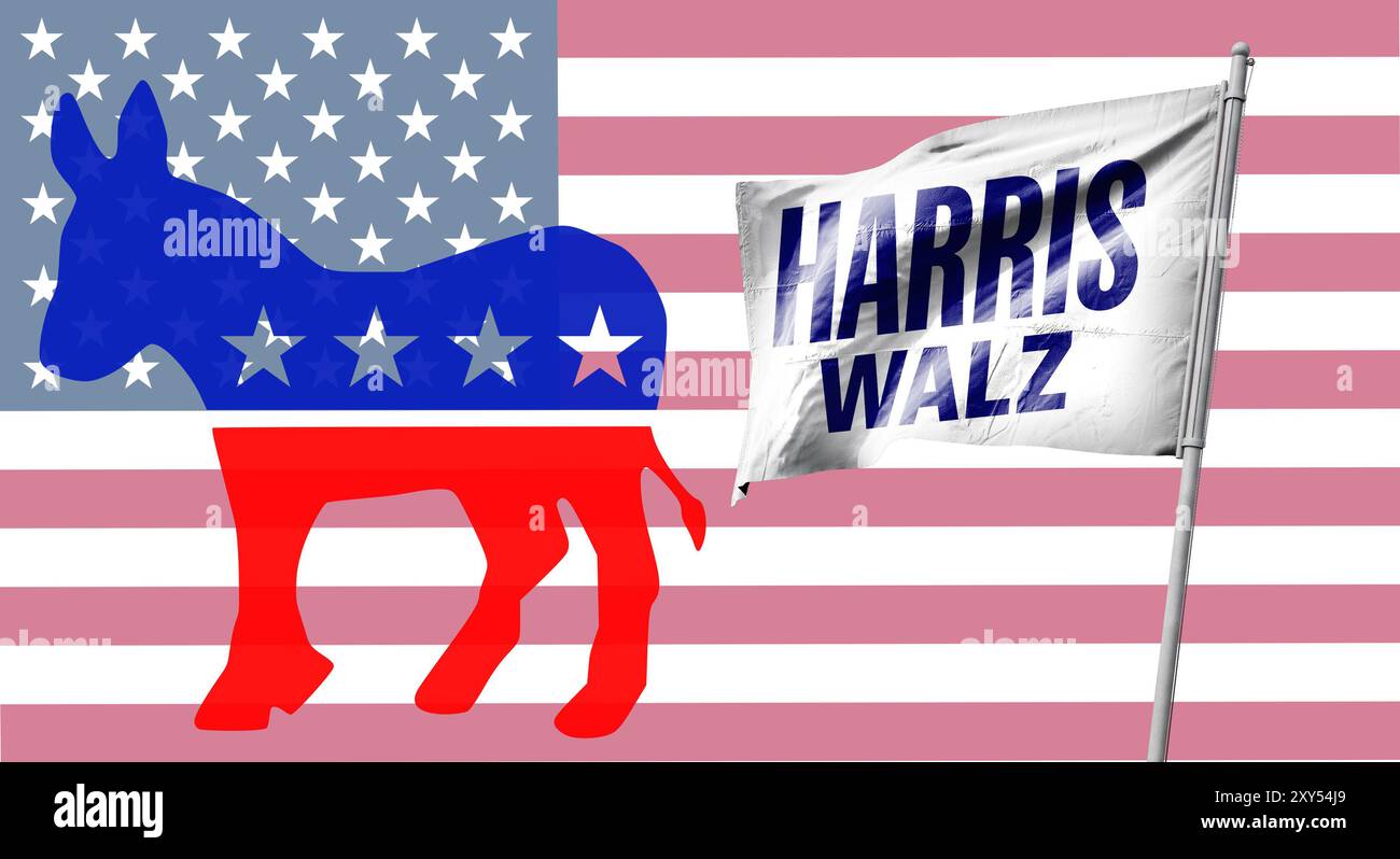 Election 2024 Democratic Presidential Nominee Vice President Kamala