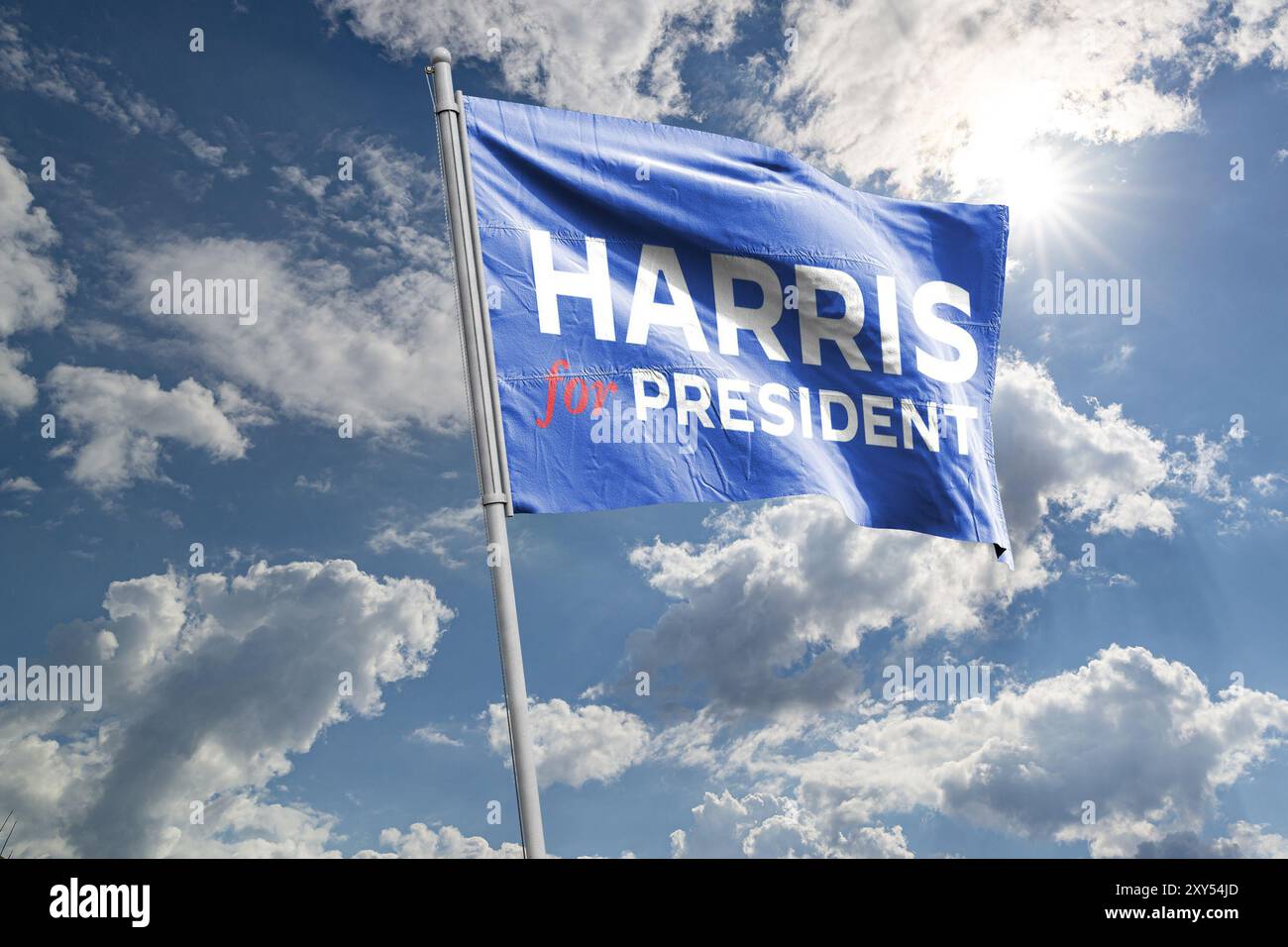 Kamala Harris 2024 presidential campaign Stock Photo - Alamy