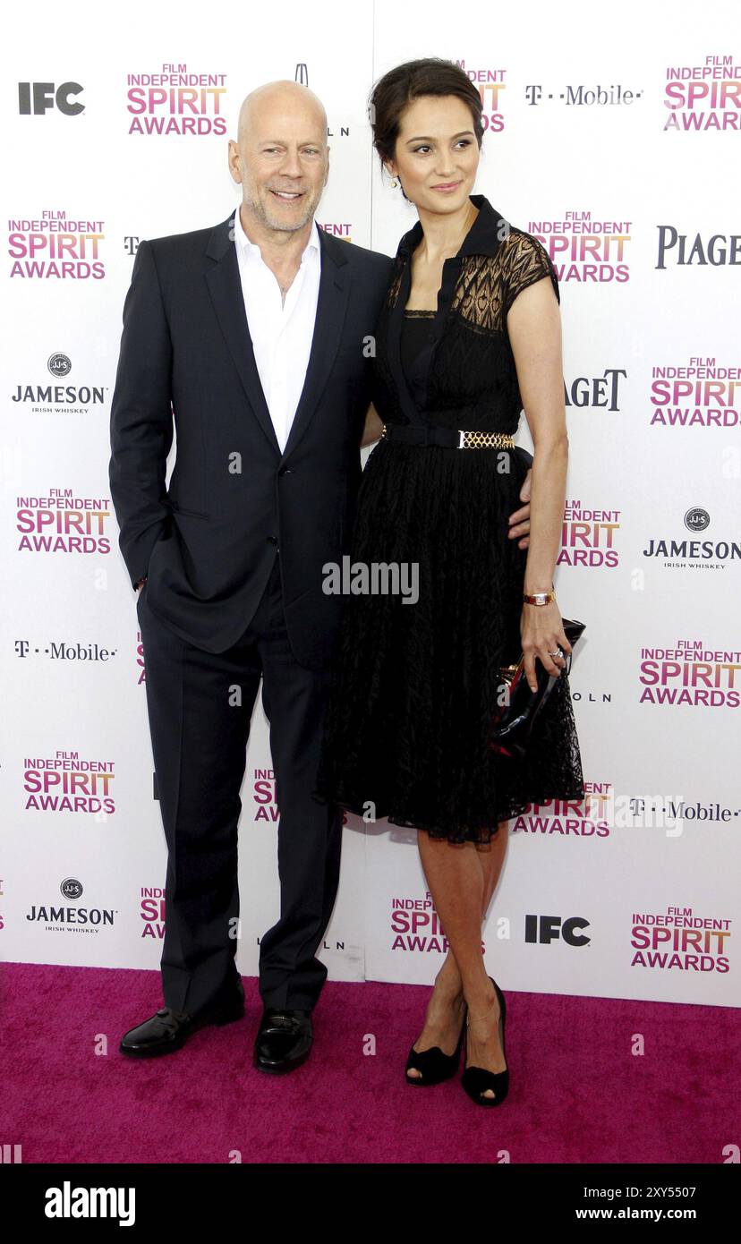 Bruce willis and emma willis hi-res stock photography and images - Alamy