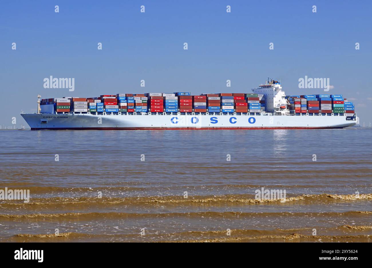 German freighter ship china hi-res stock photography and images - Alamy