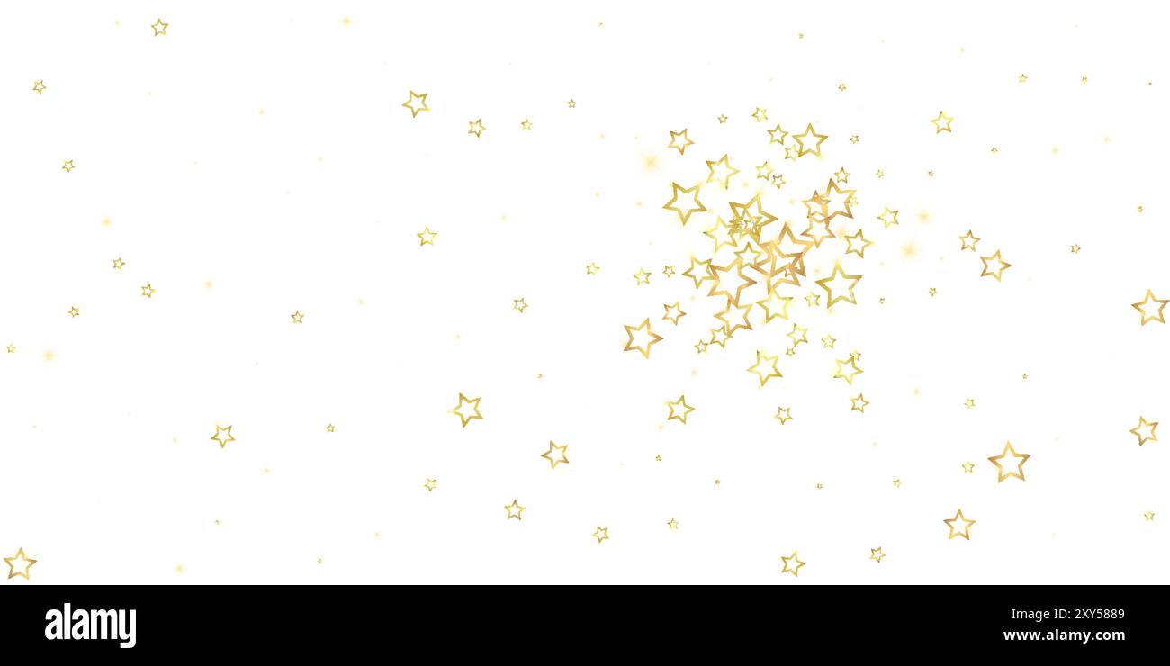 Christmas stars vector overlay. Magic stars luxury sparkling confetti ...