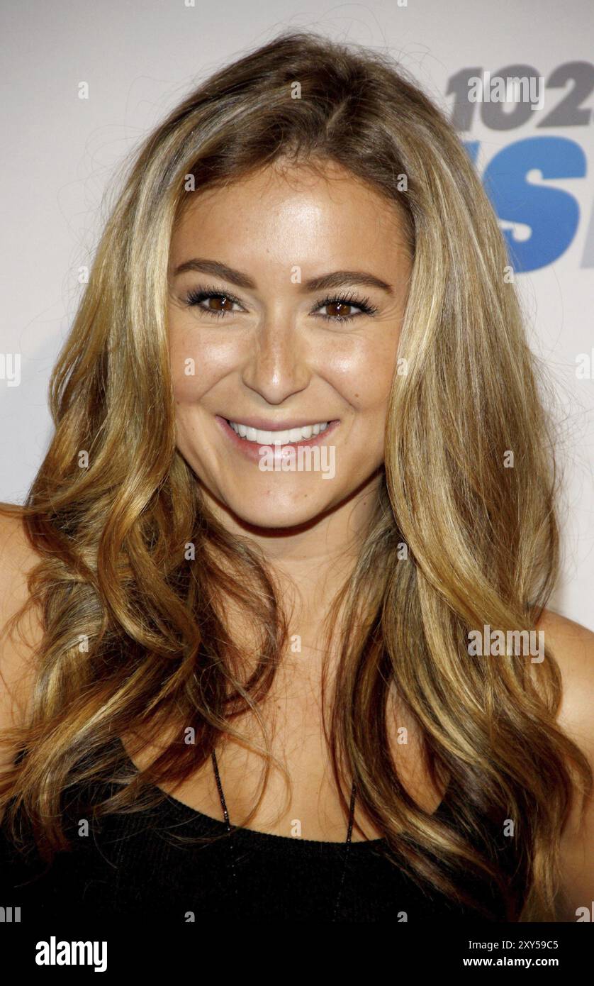 Alexa Vega at the KIIS FM's Jingle Ball 2012 held at the Nokia Theatre ...