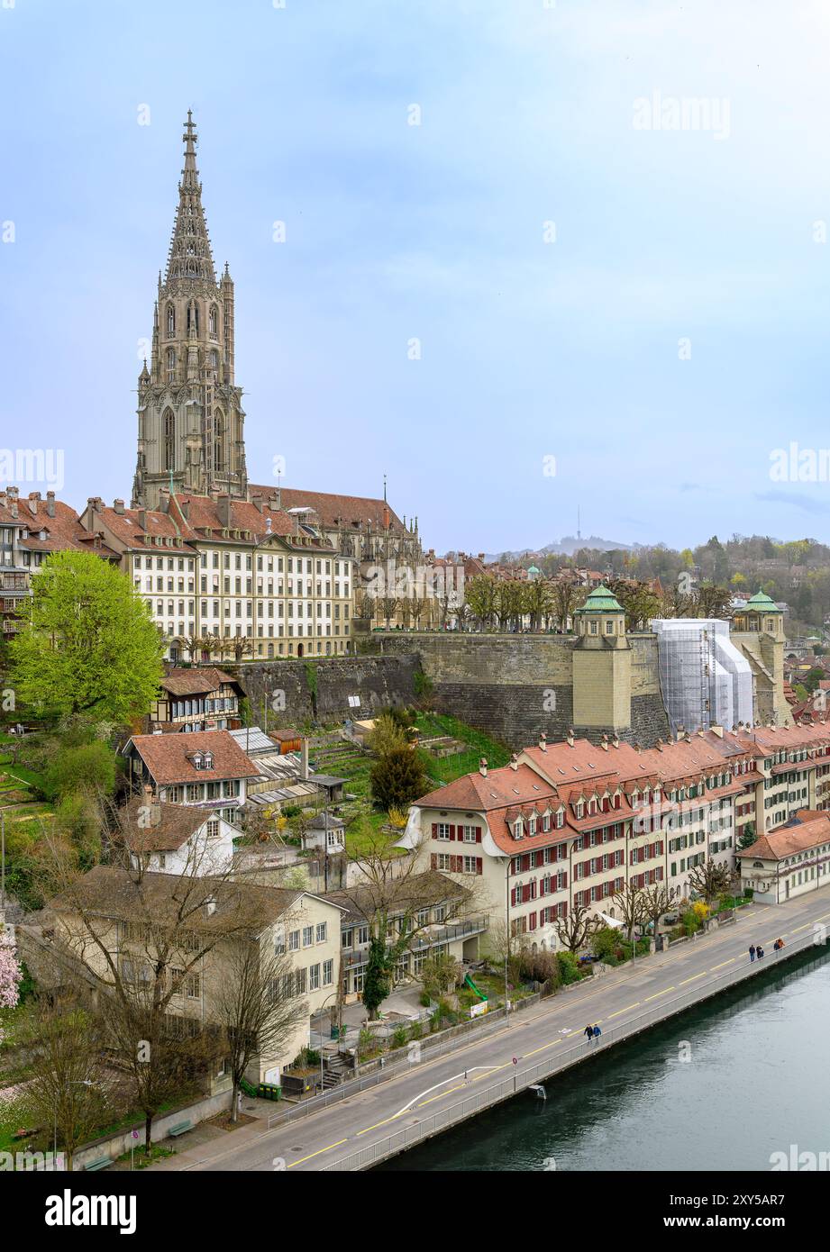 Berner Münster - Bern Cathedral in the The Kirchenfeld district of Bern ...