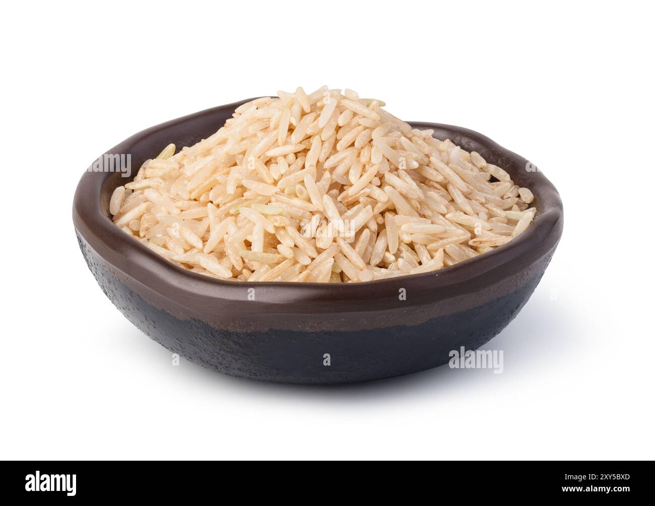 Rice isolated on a white background Stock Photo - Alamy