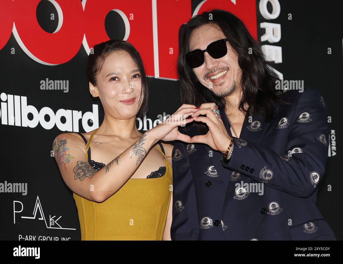 28th Aug, 2024. S. Korean hip-hop star couple Tiger JK and Yoon Mi-rae ...