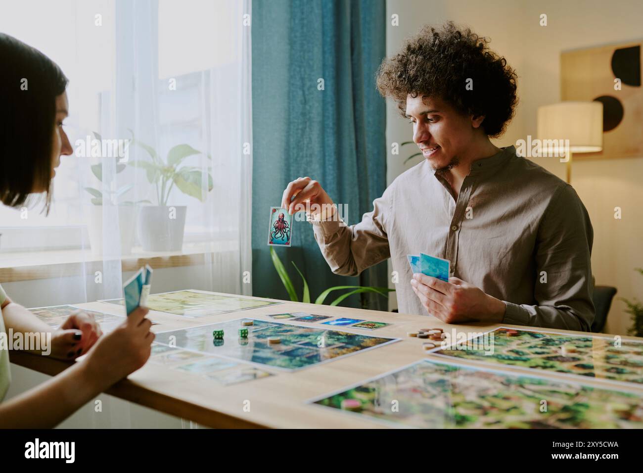 Role playing card game hi-res stock photography and images - Alamy