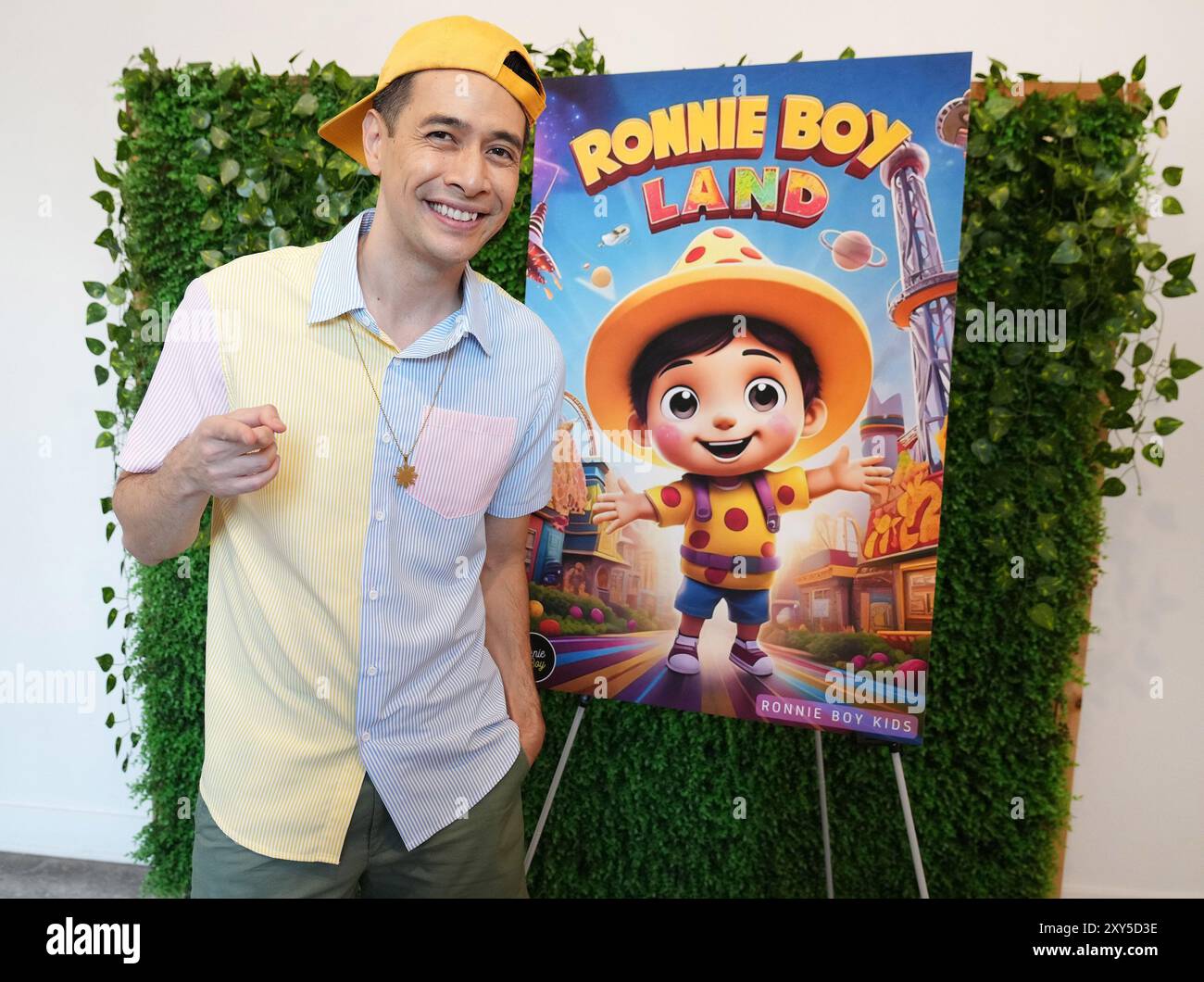 Los Angeles, USA. 27th Aug, 2024. Ronnie Boy aka Ron Nery Jr at his RONNIE BOY LAND Album ...