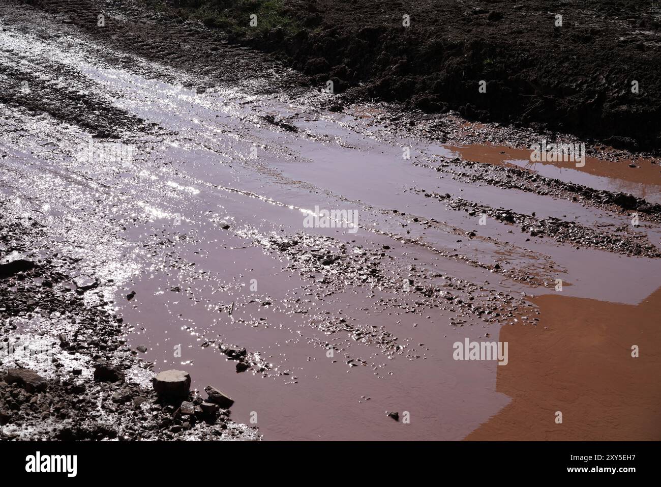 Mud on site after hi-res stock photography and images - Alamy