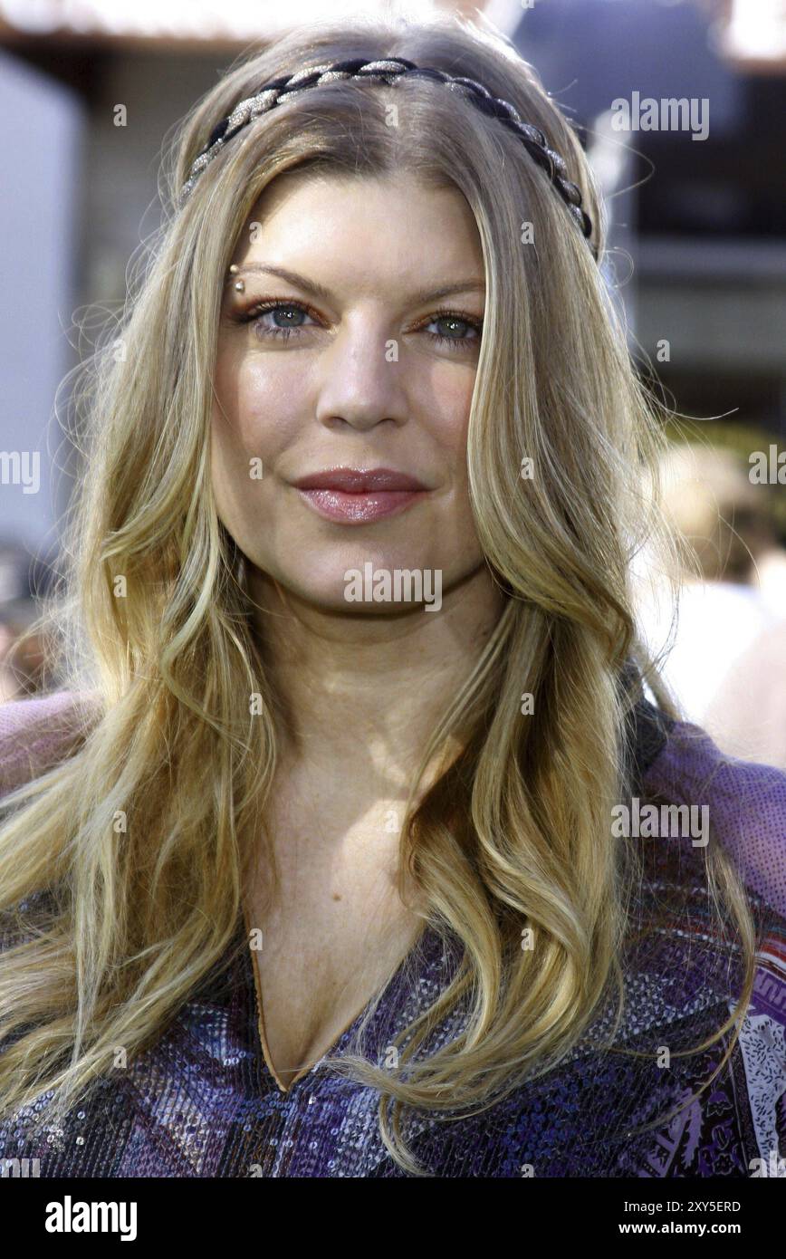 WESTWOOD, CA, OCTOBER 26, 2008: Fergie at the Los Angeles premiere of ...