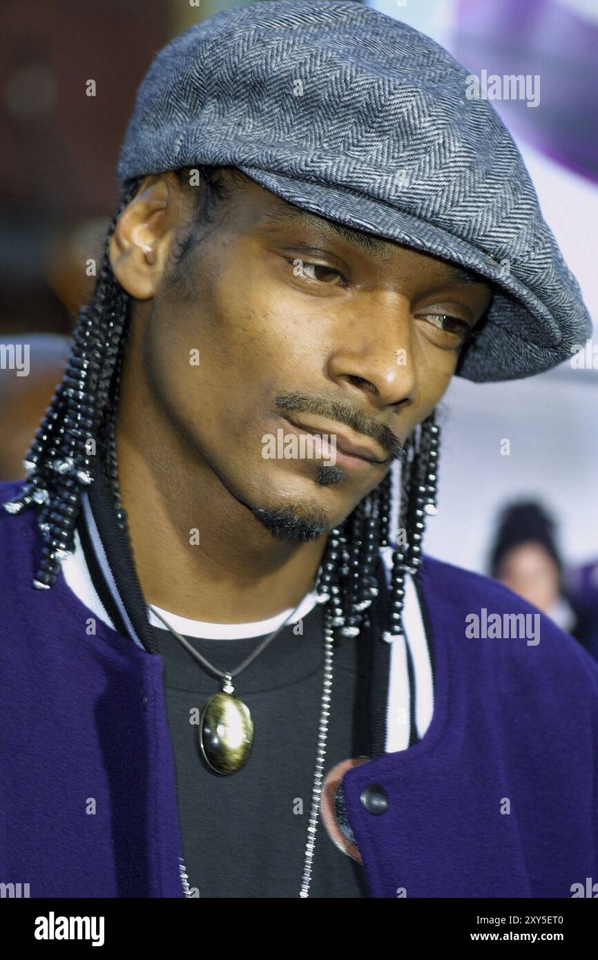 Snoop Dogg at the Los Angeles premiere of 'Soul Plane' held at the Mann ...