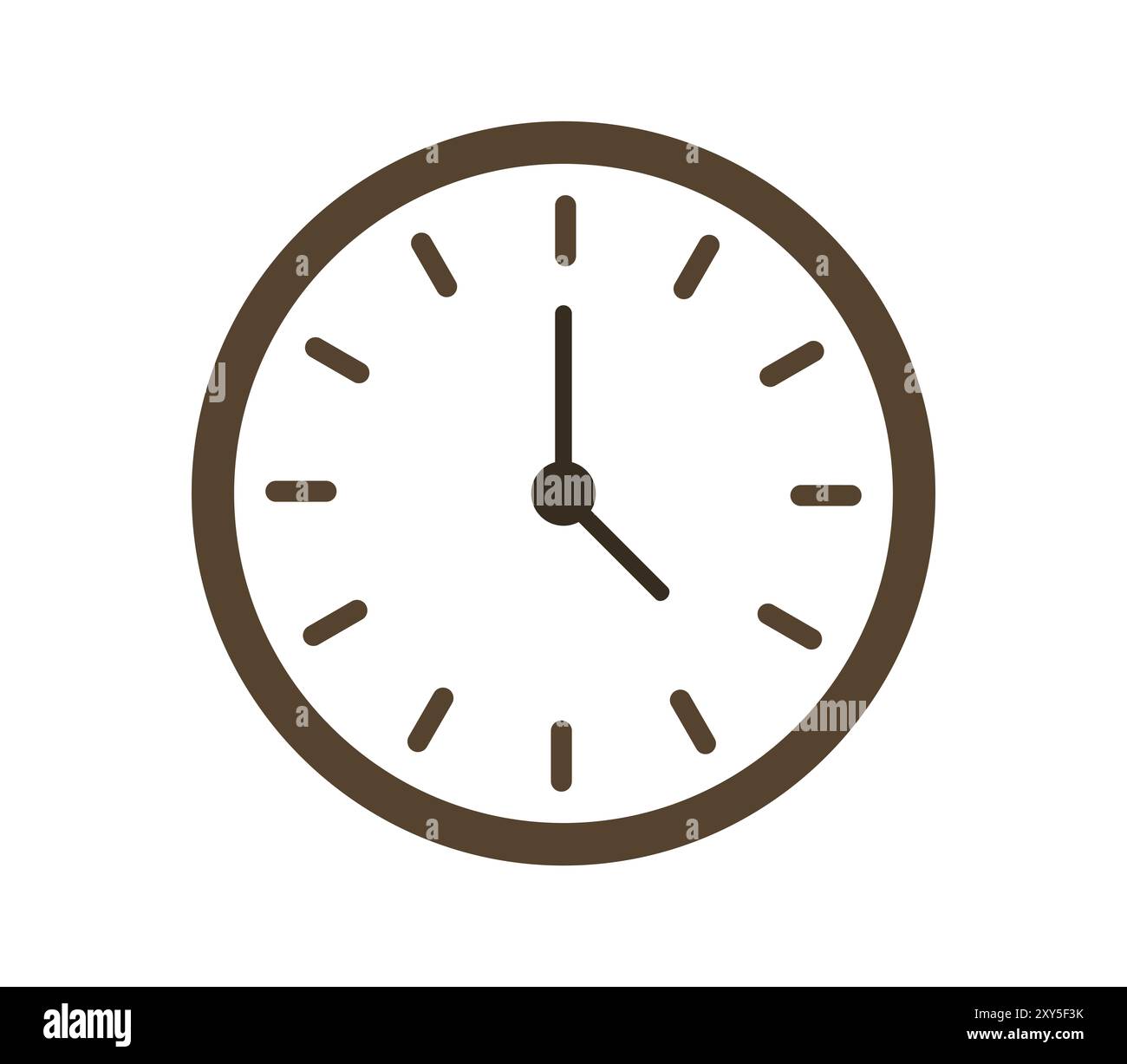 Graphic monochrome image clock hi-res stock photography and images - Alamy