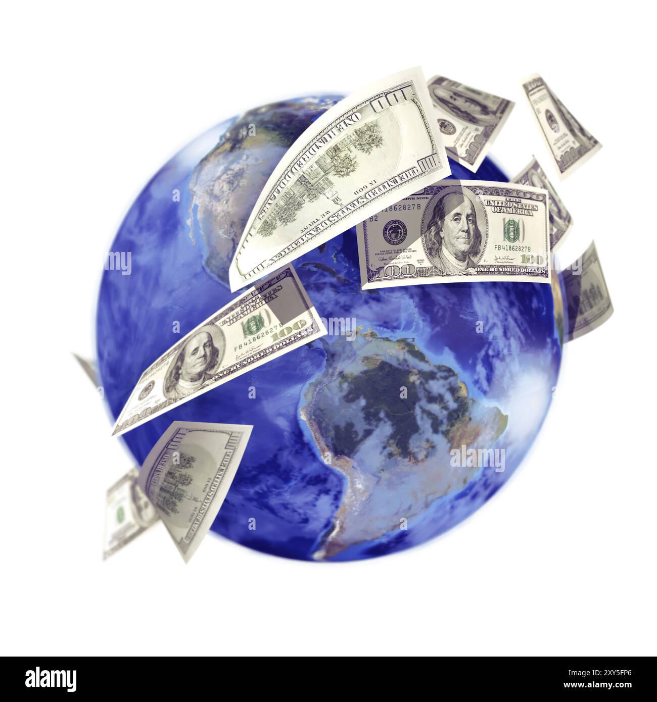 Money in sky dollar Cut Out Stock Images & Pictures - Alamy