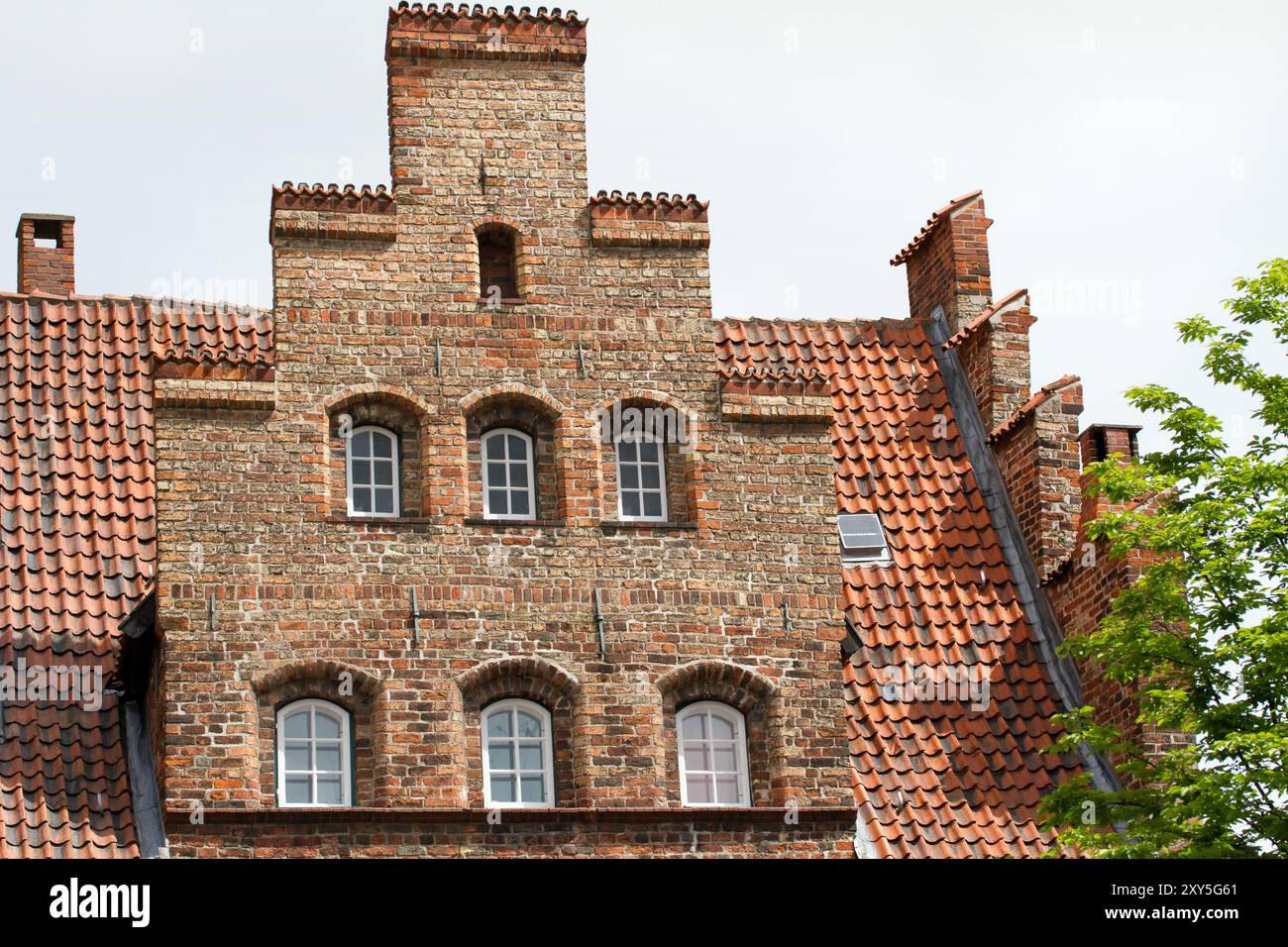 The castle gate in Luebeck, Germany, Europe Stock Photo - Alamy