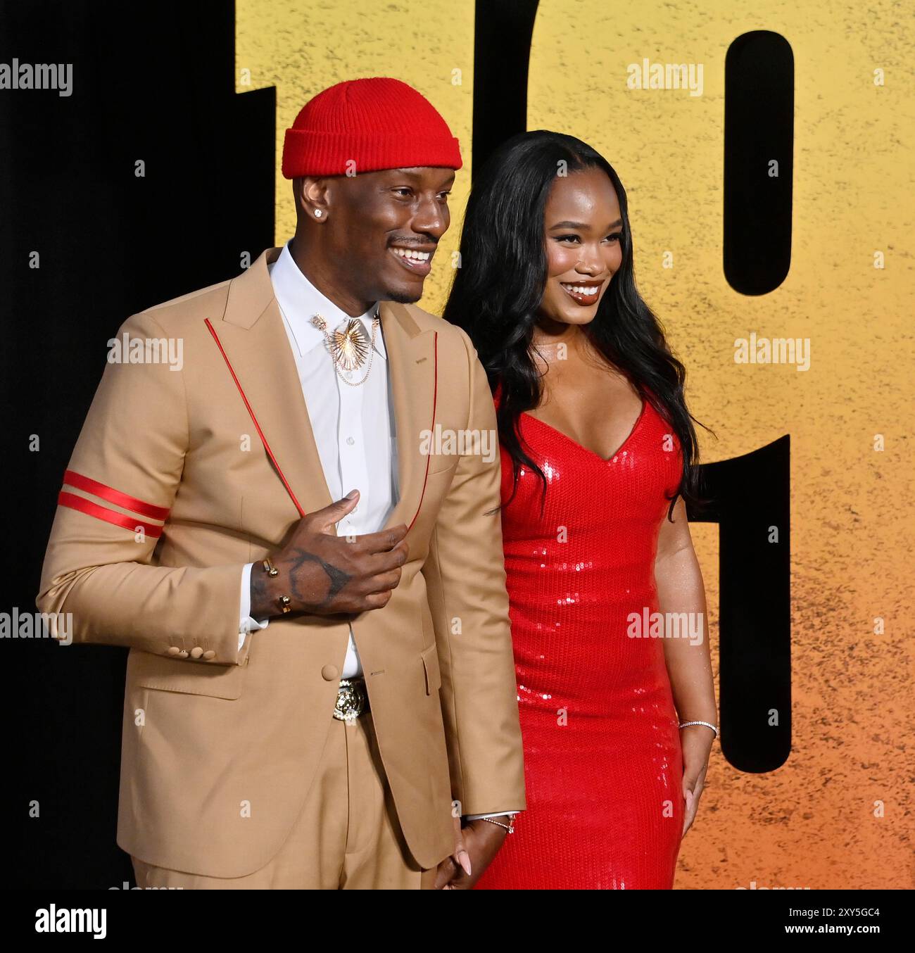 Los Angeles, United States. 27th Aug, 2024. Cast member Tyrese Gibson ...