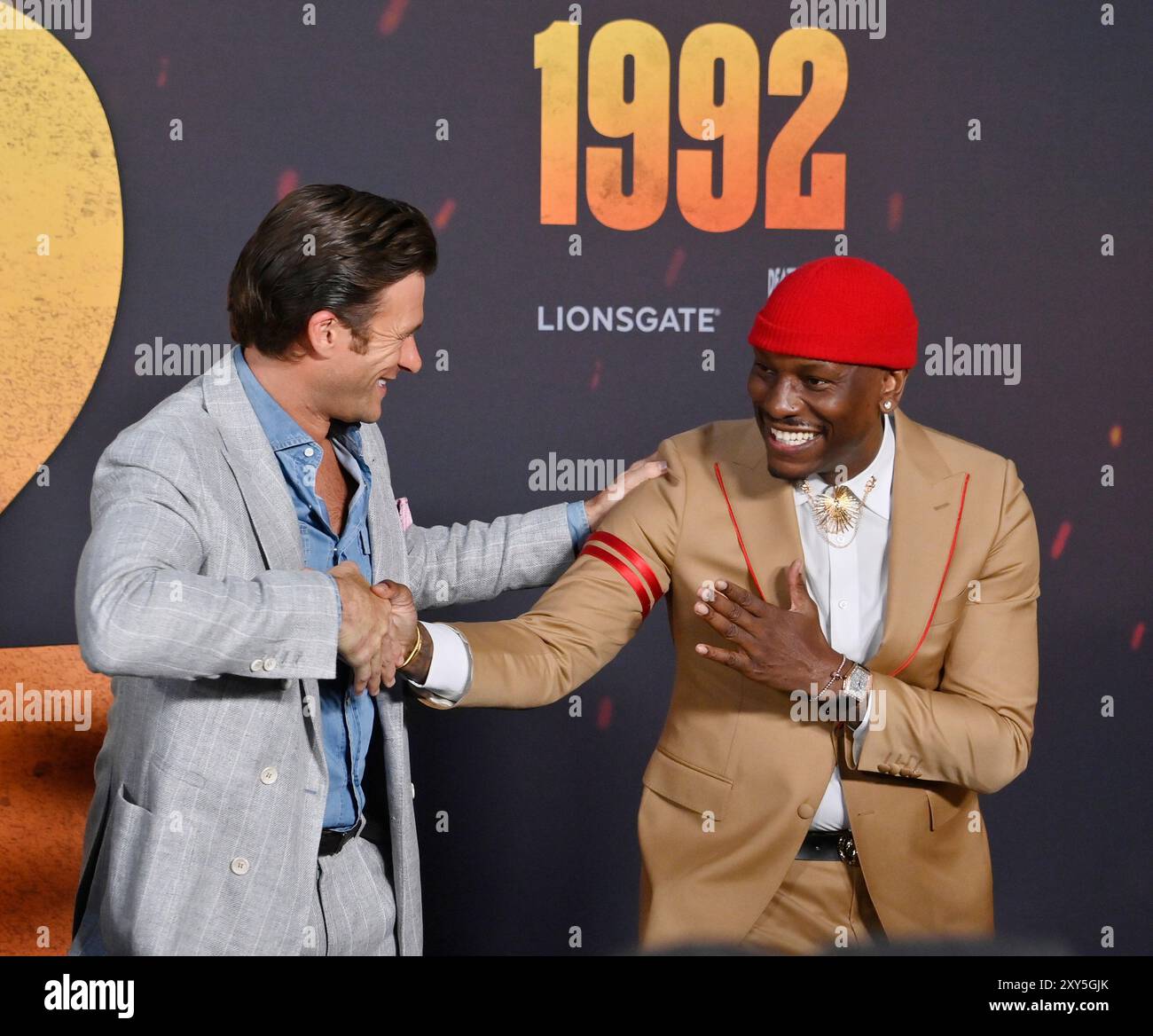 Los Angeles, United States. 27th Aug, 2024. Cast members Scott Eastman ...