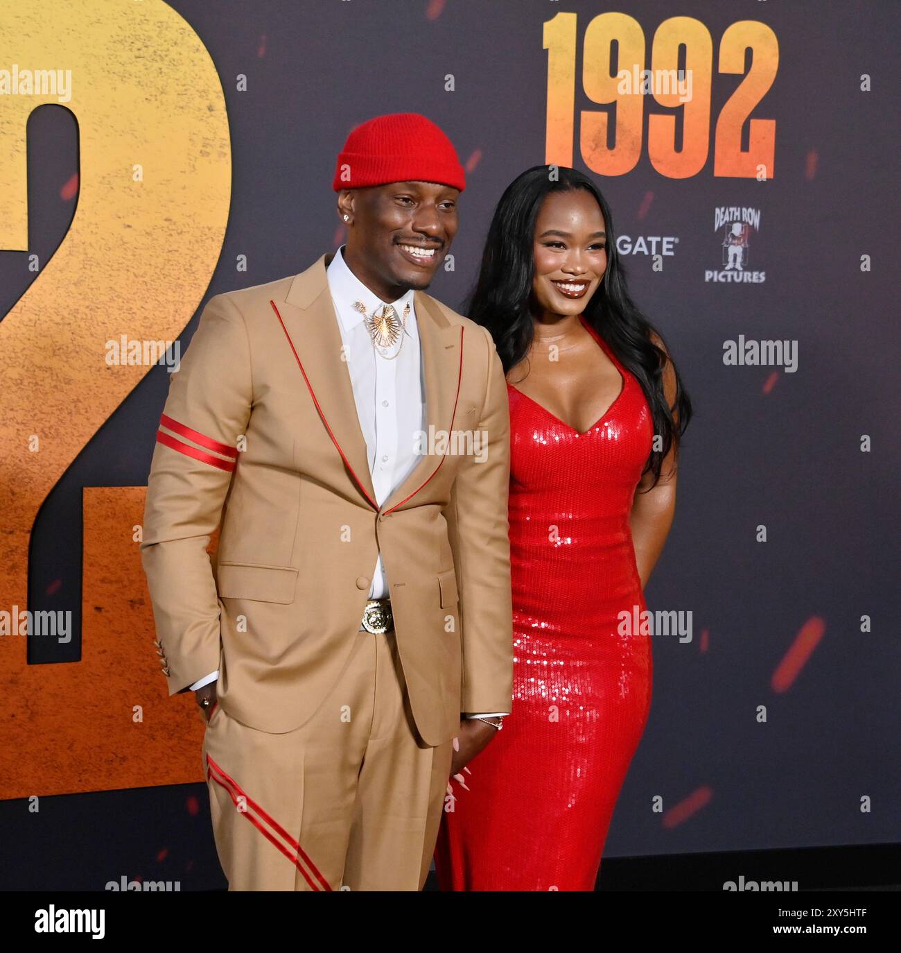 Los Angeles, United States. 27th Aug, 2024. Cast member Tyrese Gibson ...
