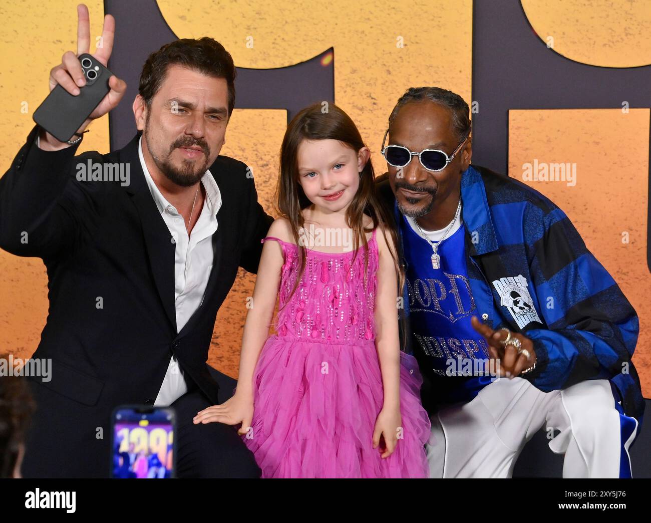 Los Angeles, United States. 27th Aug, 2024. Ariel Vromen, Liabelle ...