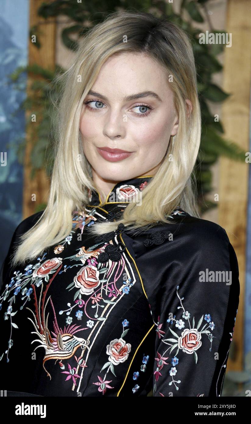 Margot Robbie at the Los Angeles premiere of 'The Legend Of Tarzan ...