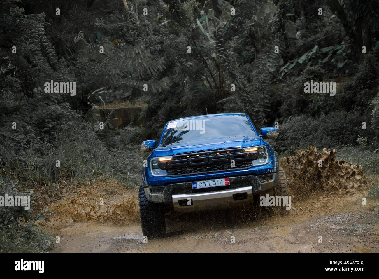 Off-road 4x4 trail adventure Stock Photo - Alamy