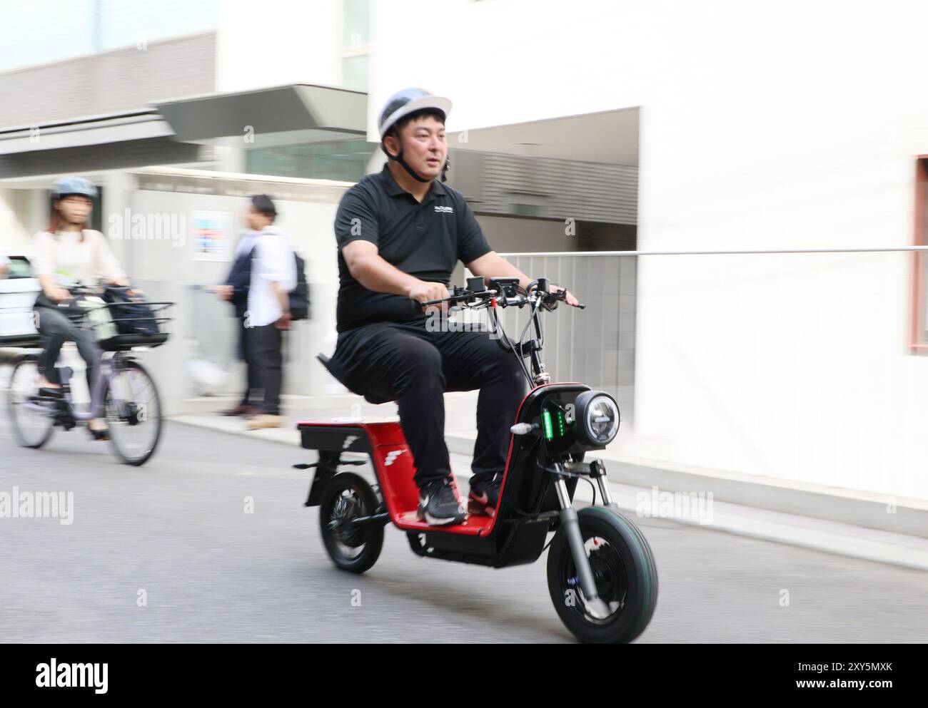 Tokyo, Japan. 28th Aug, 2024. Japanese mobility venture Future Mobility ...