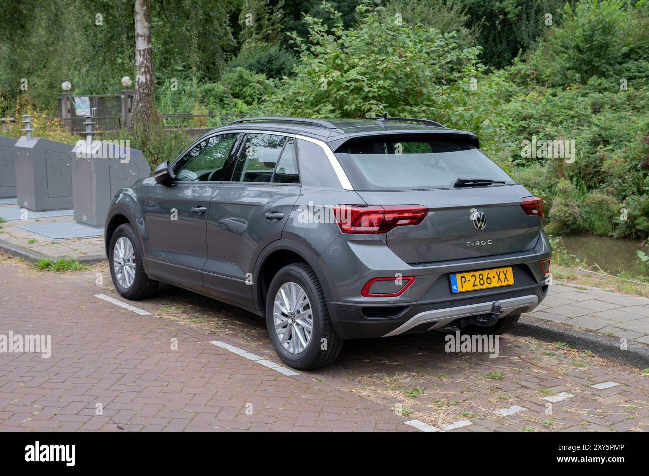 Volkswagen T-Roc Car At Amsterdam The Nehterlands 23-8-2024 Stock Photo ...